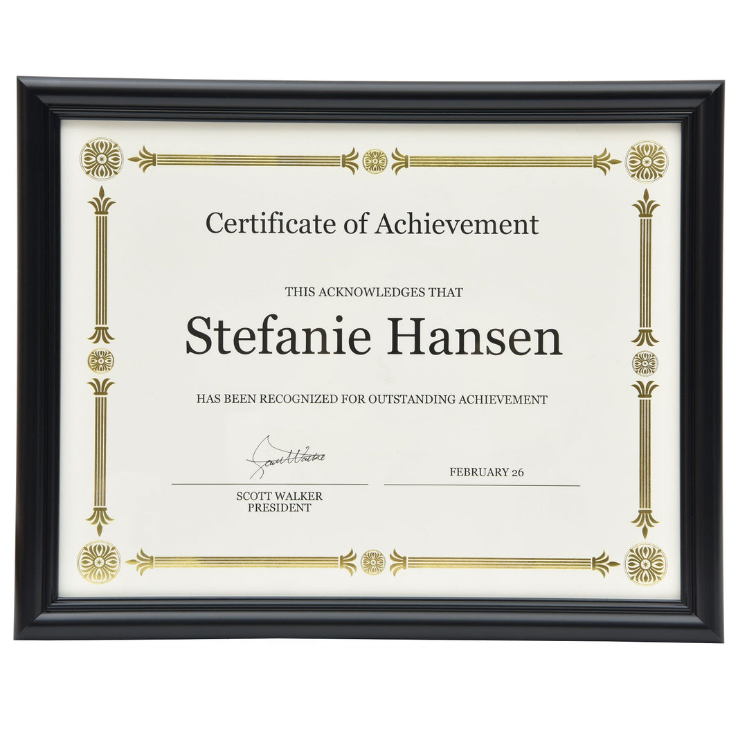 Diploma Frames & Certificate Display Frames | St James Paper – St ...