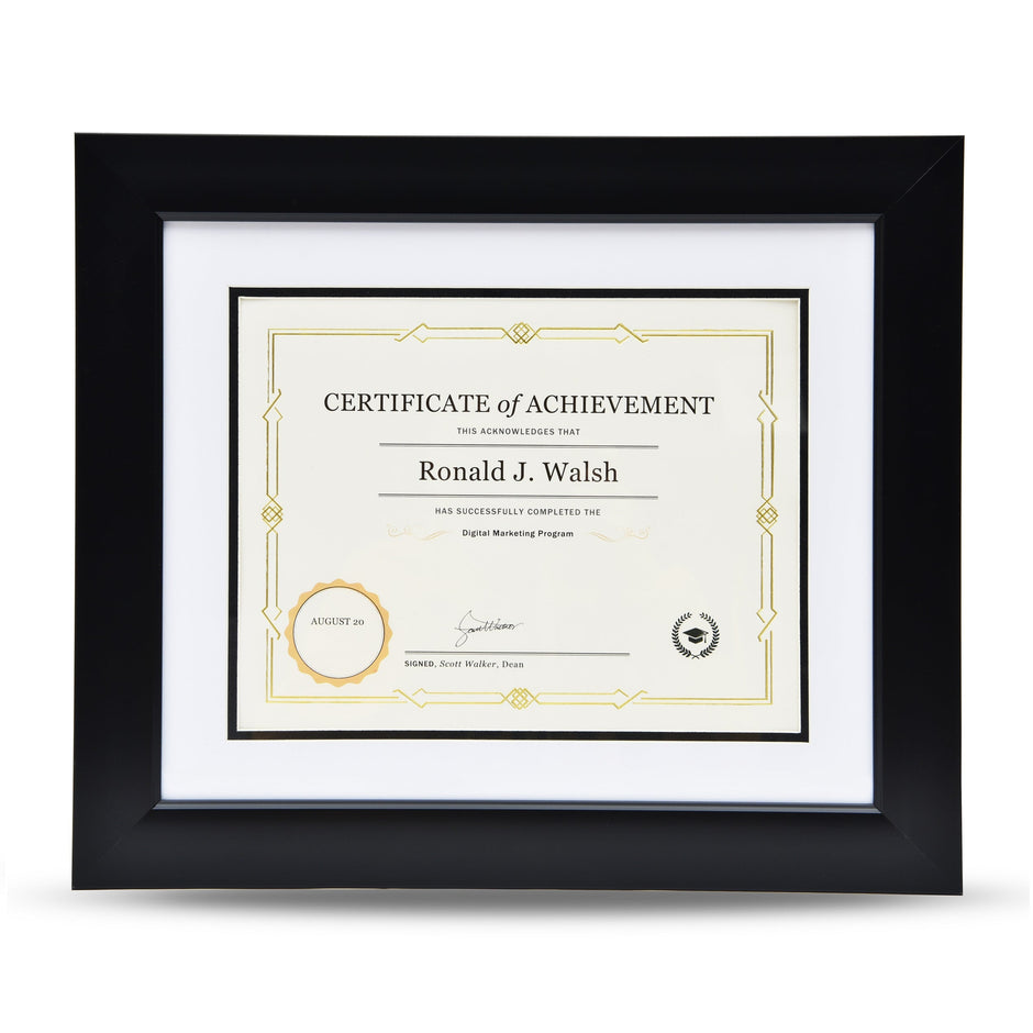 Certificate Frames – St. James Paper Company